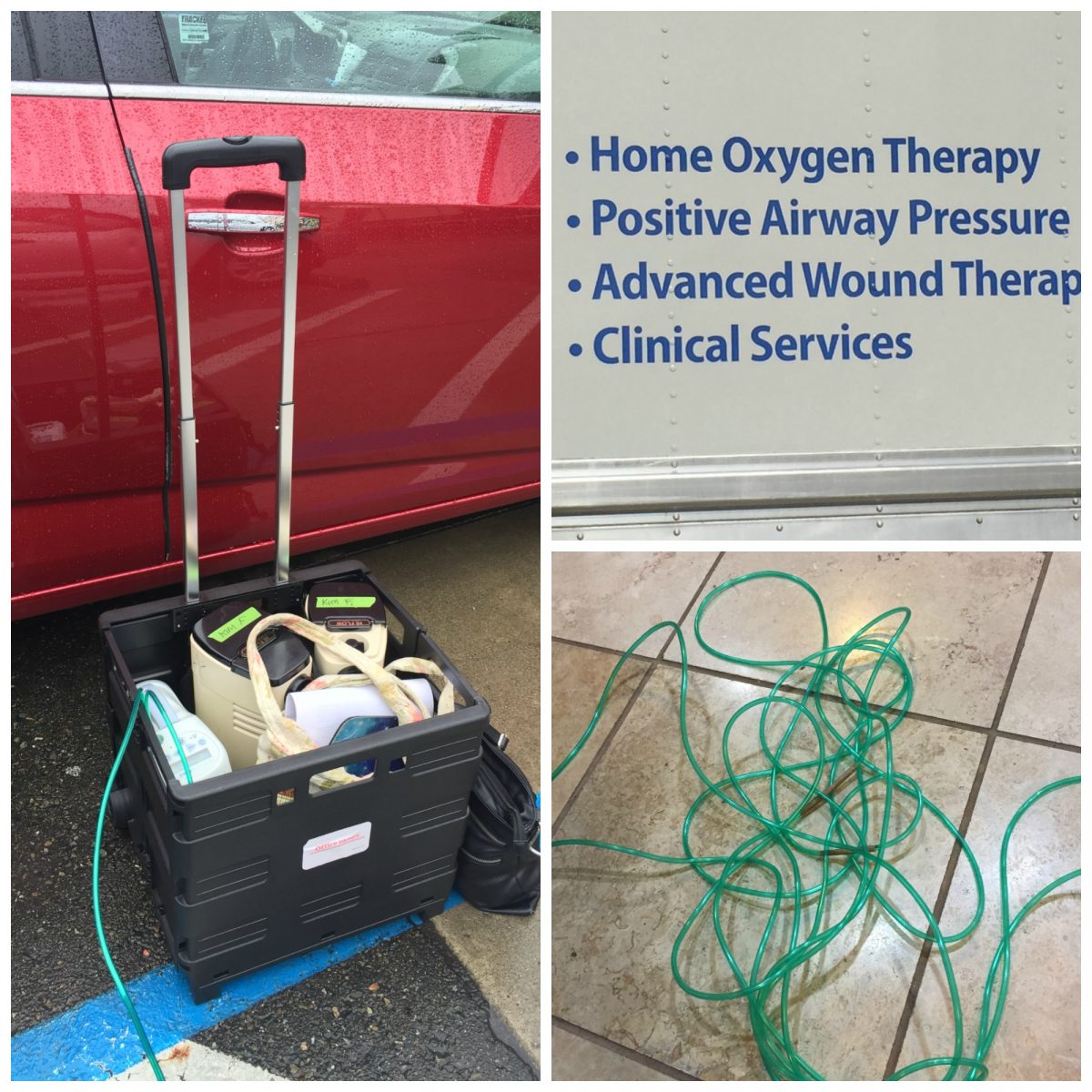 Traveling with Oxygen is a Challenge for PF Patients